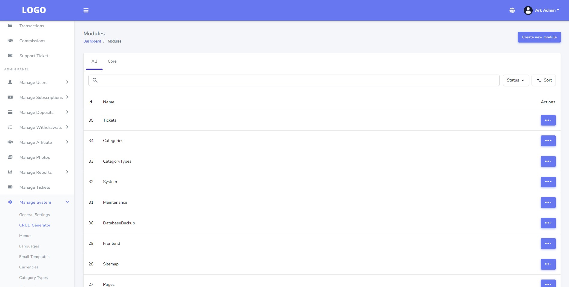 Koolmembership Advanced Laravel Saas Starter Kit With Crud Generator By Mazecoder
